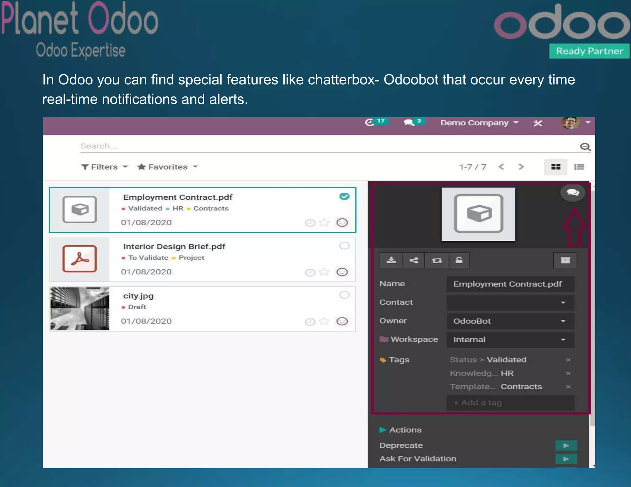 Odoo 13 document management system | PPTX