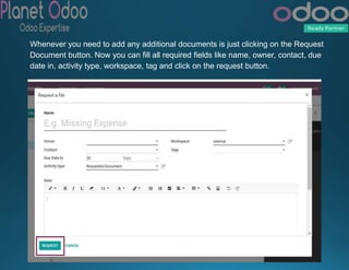 Odoo 13 document management system | PPTX