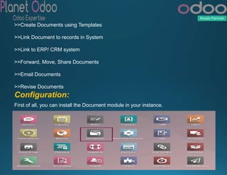 Odoo 13 document management system | PPTX