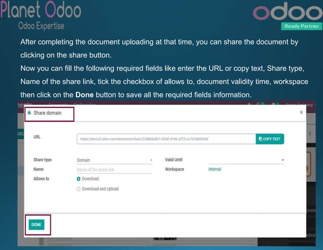 Odoo 13 Document Management System Ppt