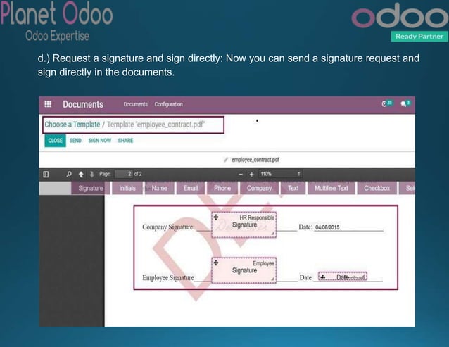 Odoo 13 document management system | PPTX