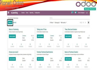 Odoo 13 e learning module | PPT