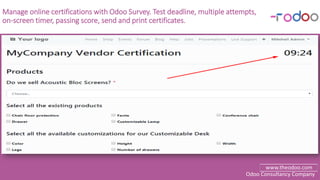 Overview Of Odoo 13 Features | PPT