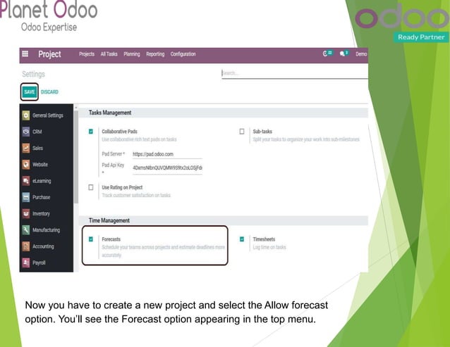 Odoo 13 project management | PPTX | Business | Business and Finance