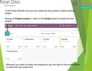 Odoo 13 project management | PPTX