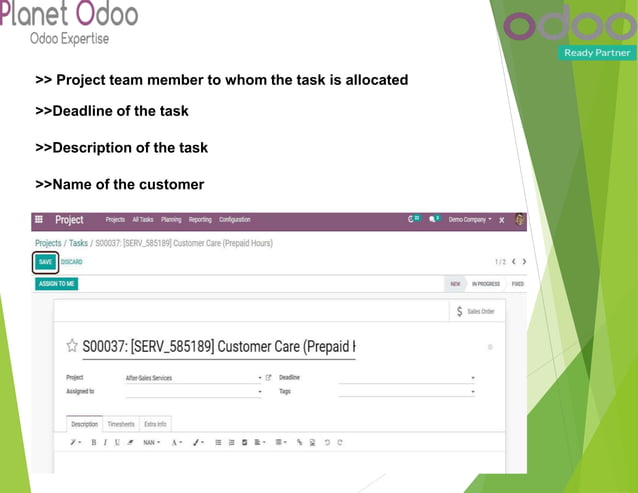Odoo 13 project management | PPTX | Business | Business and Finance