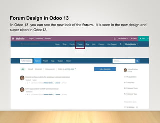 Odoo 13 website form builder | PPTX | Web Development | Internet