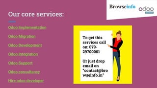 Odoo 14: Expected features and its Roadmap | PPT