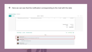 Odoo 14 Purchase Features - Goods Receipt Confirmation of an Order | PPT