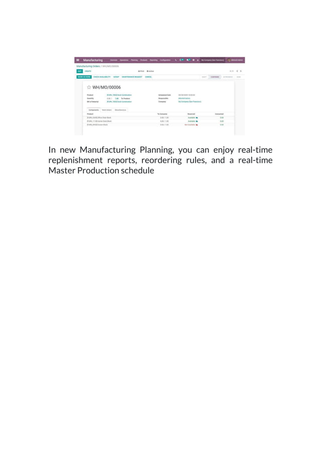 Odoo 14 Features | PDF