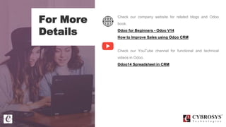 Odoo 14 Spreadsheet in CRM | PPT | Free Download