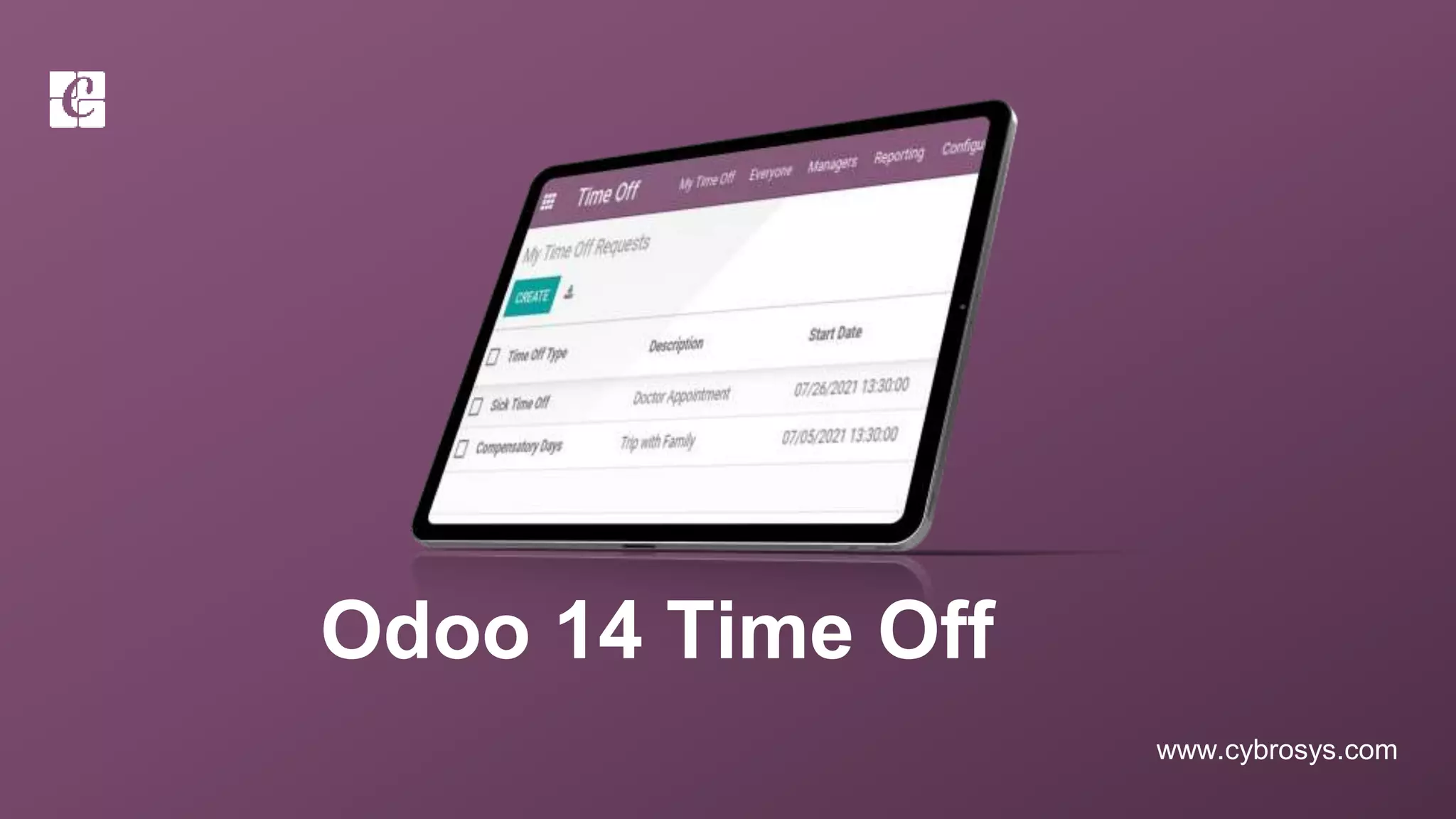 Odoo 14 Time Off Management | PPT