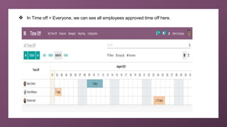 Odoo 14 Time Off Management | PPT