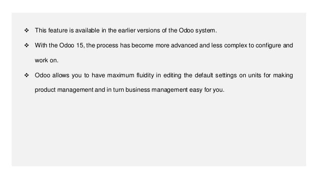 What is Odoo 15 Inventory management | PPTX