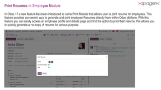 Expected Features of Odoo 17 | Odoo 17 Roadmap | PPTX