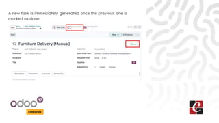 Odoo 17 Project Module : New Features - Odoo 17 Slides | PPTX