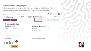 Odoo 17 Project Module : New Features - Odoo 17 Slides | PPTX