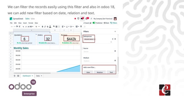 Odoo 18 Improved Dashboard App - Odoo 18 Slides | PPTX | Operating Systems | Computer Software ...