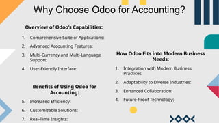Mastering Accounting with Odoo: Capabilities, Benefits, and Modern ...