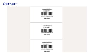 Odoo barcode labels apps for (product ,template,sale, purchase,picking ...