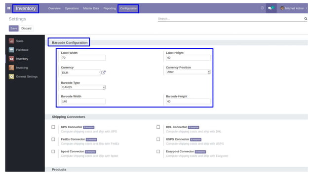 Odoo barcode labels apps for (product ,template,sale, purchase,picking ...