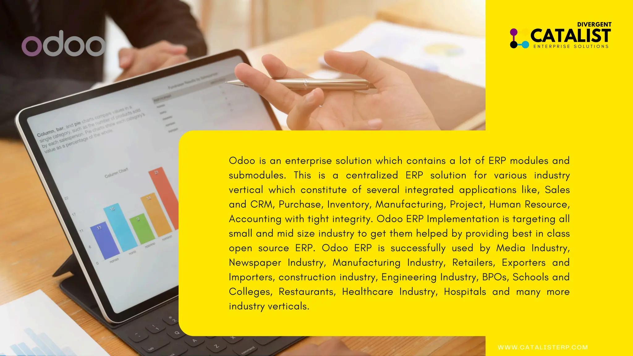 Odoo Catalist Manufacturing ERP Software | PDF