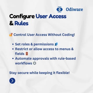 Odoo Customization Made Easy – No Coding! | PDF