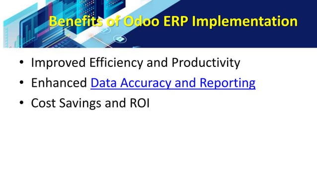 Odoo ERP Implementation Services Future-Ready for Business | PPTX