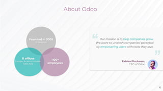 Odoo ERP Basic Module.pptx | Operating Systems | Computer Software and Applications