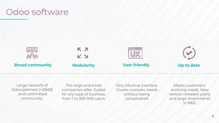 Odoo ERP Basic Module.pptx | Operating Systems | Computer Software and ...
