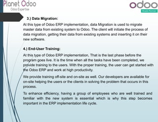 Odoo erp development services by planet odoo | PPT