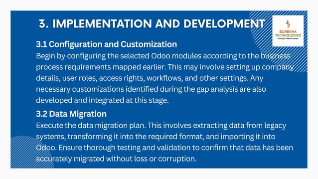 omprehensive Odoo ERP Implementation Methodology | Step-by-Step Guide | PDF