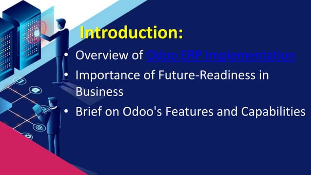 Odoo ERP Implementation Services Future-Ready for Business | PPTX