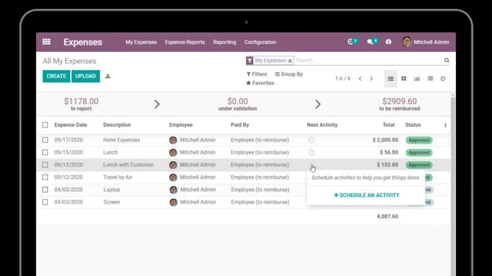 Odoo Expenses - An Easier Way to Submit and Approve Receipts | PPT