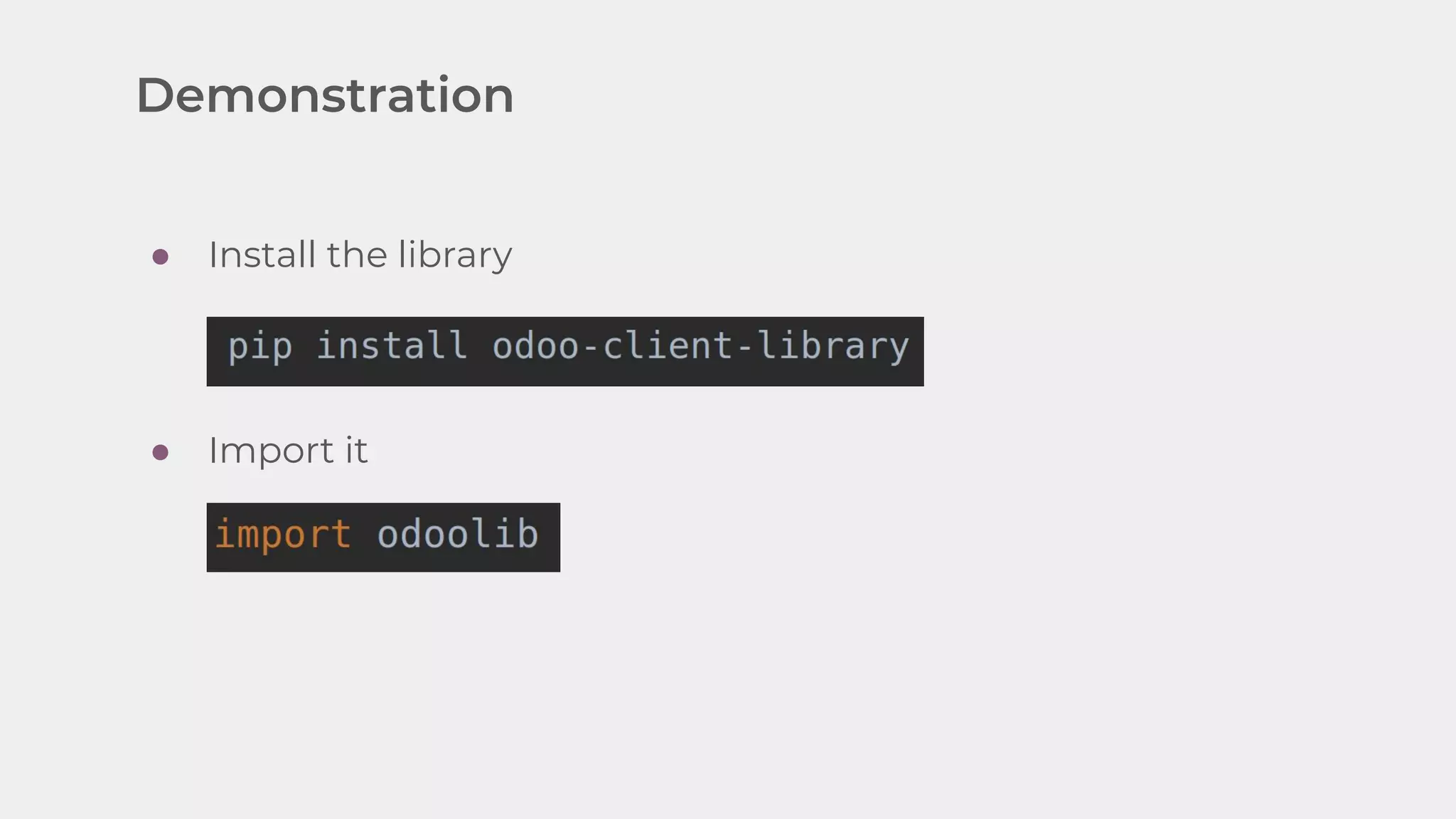 Odoo External API | PDF