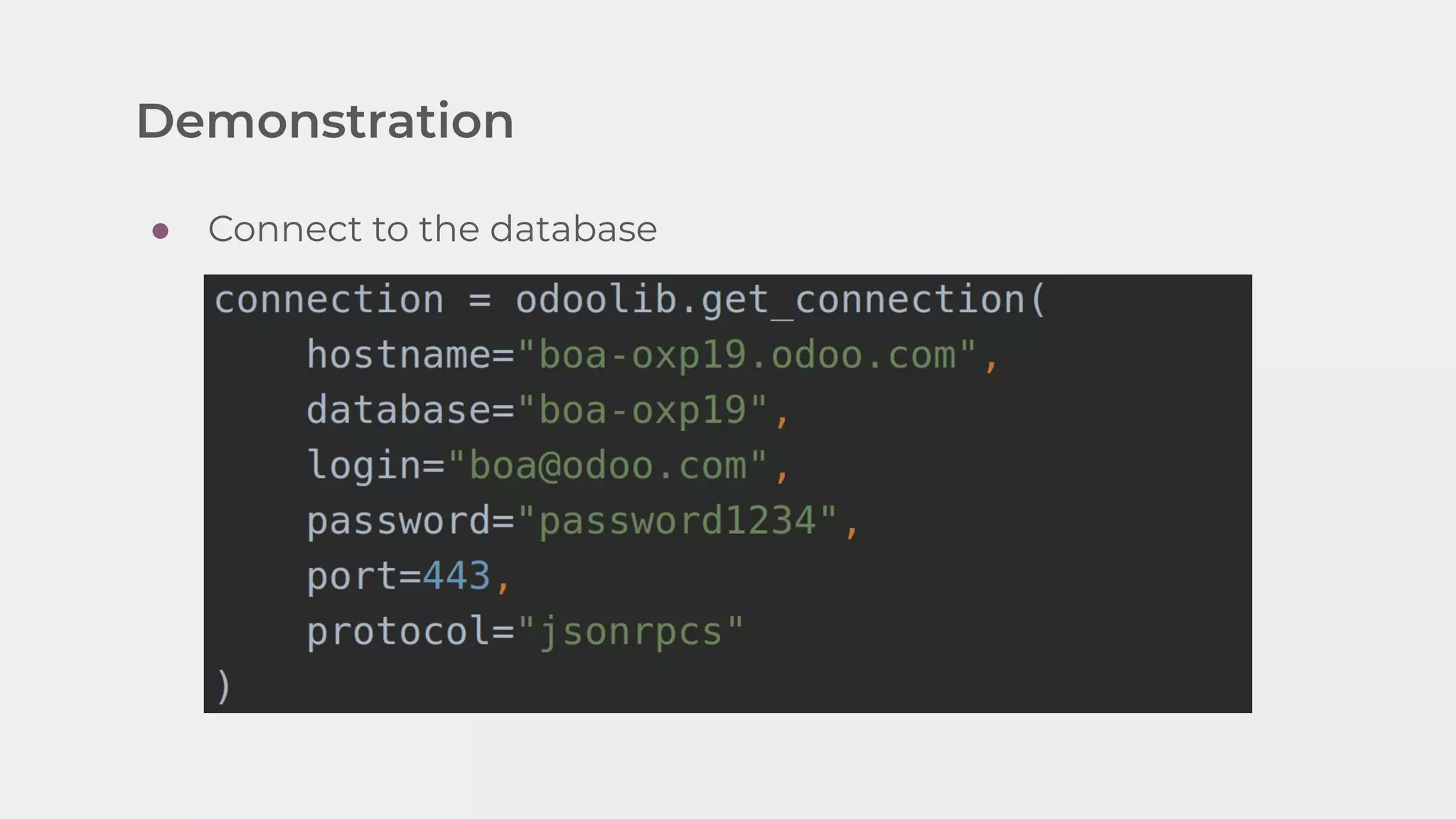 Odoo External API | PDF