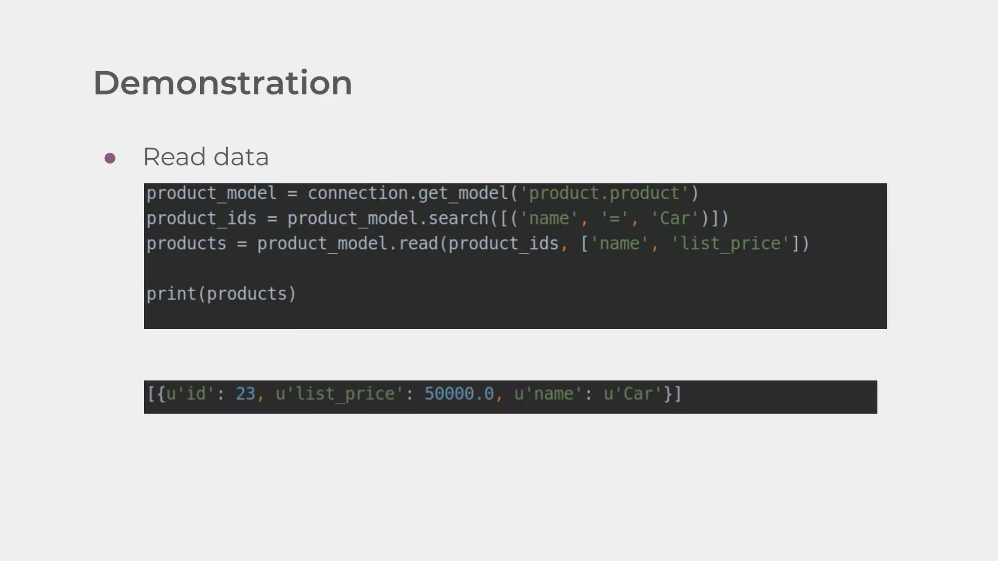 Odoo External API | PDF