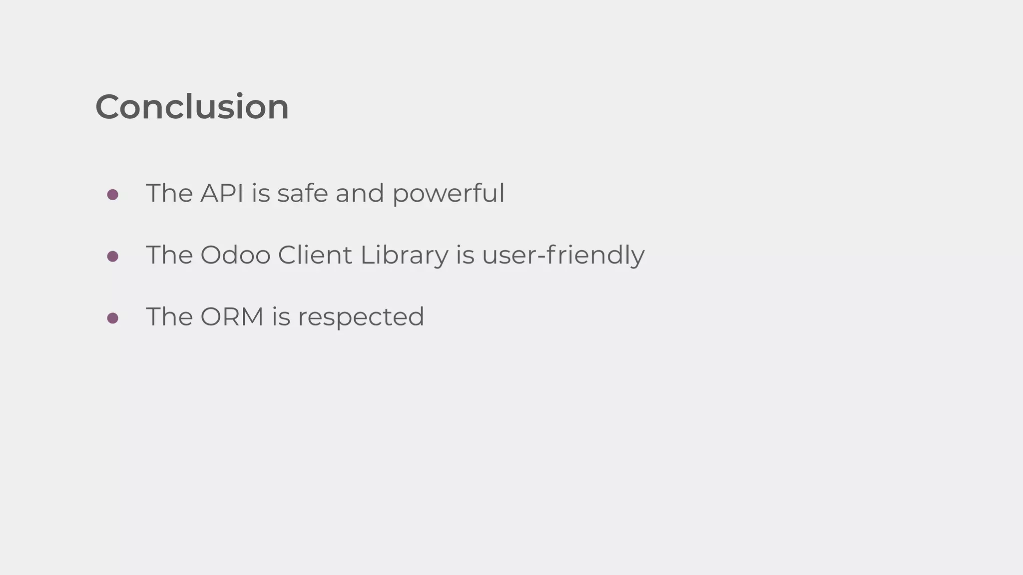 Odoo External Api Ppt