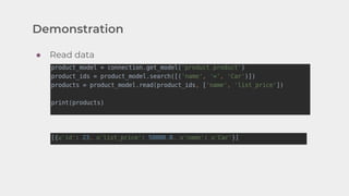 Odoo External Api Pdf