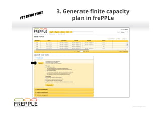 Finite capacity planning and scheduling for manufacturing: Odoo ...
