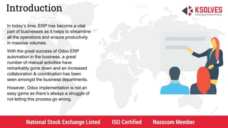 Odoo Implementation Process: Know Everything from Challenges to Checklist | PPTX | Web ...
