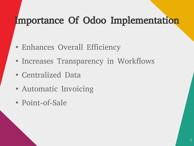 Why Odoo Is Important -Technaureus | PPT