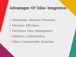 Odoo Integration - Technaureus | PDF