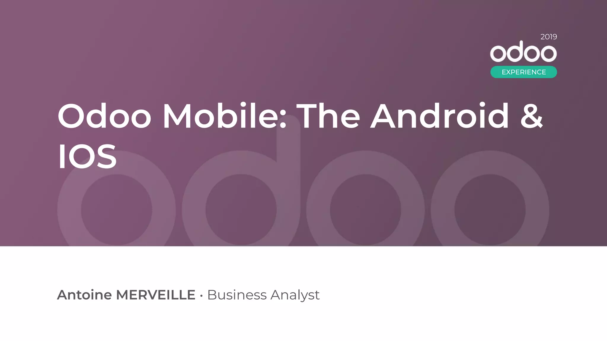 Odoo Mobile: Android & IOS | PDF | Operating Systems | Computer Software and Applications