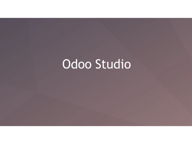 Odoo MRP ภาษาไทย | PPT