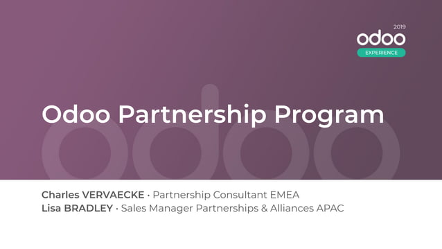 Odoo Partnership Program | PDF | Computer Software and Applications | Computing