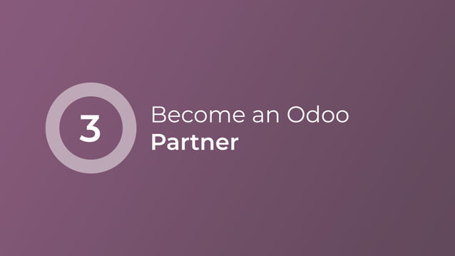 Odoo Partnership Program | PDF | Computer Software and Applications | Computing