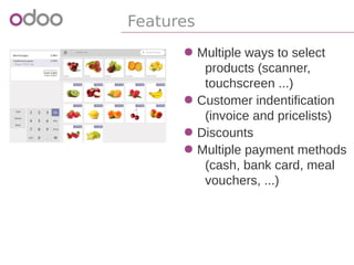 Odoo - Features and configuration of your Odoo Point of Sale | PDF