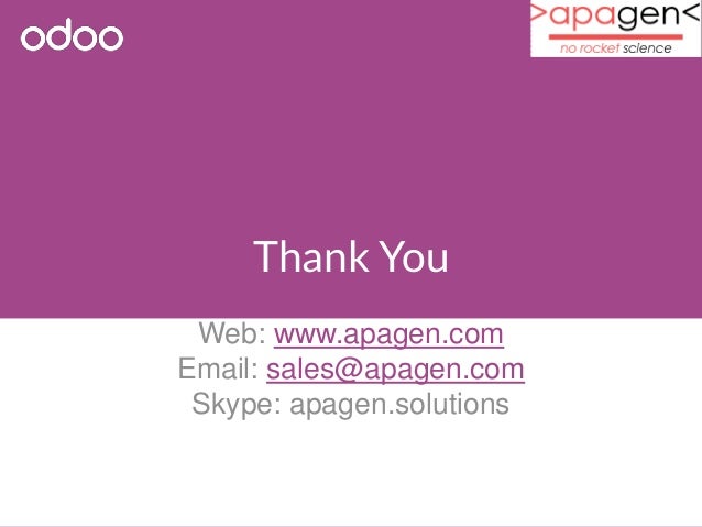 Odoo Purchase Management