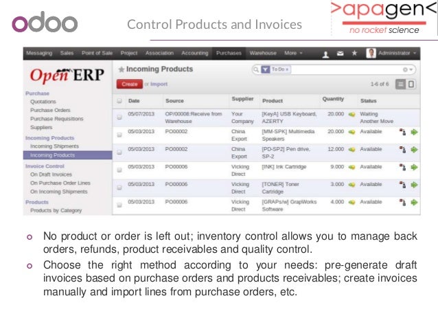 Odoo Purchase Management